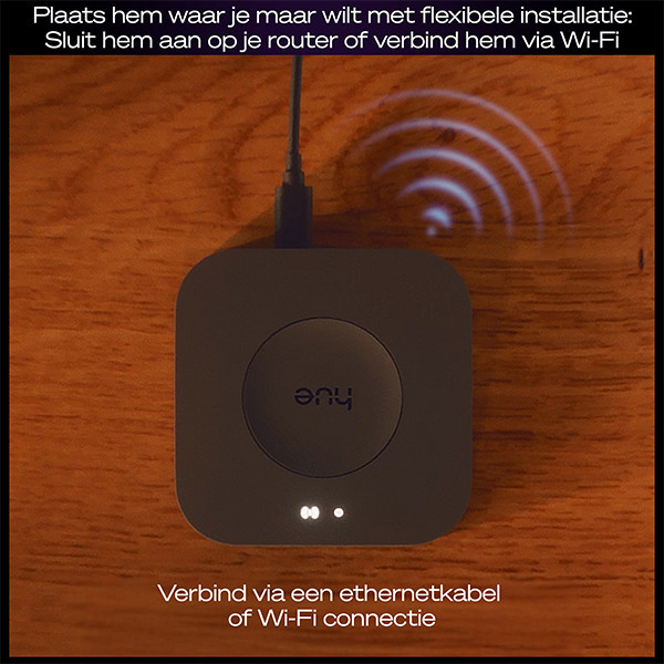 Philips Hue Bridge Pro | Zwart Philips HUE 123led.nl